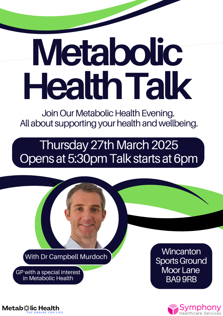 Metabolic Health 28 Day Plan - Wincanton Health Centre
